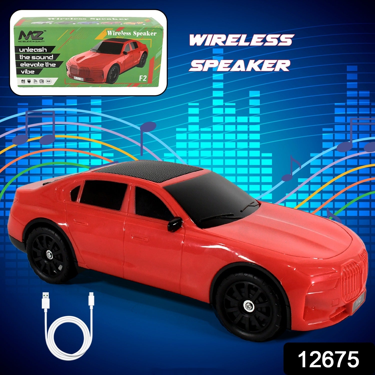 Wireless Bluetooth Speaker Portable Car Shape Music Speaker Support Bl Wish Your Gifts