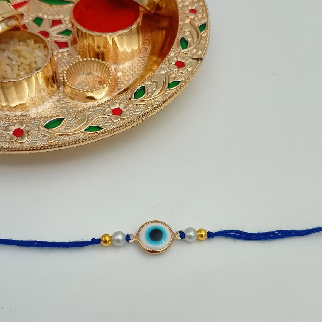 Blue Eye Blessing Rakhi – Wish Your Gifts