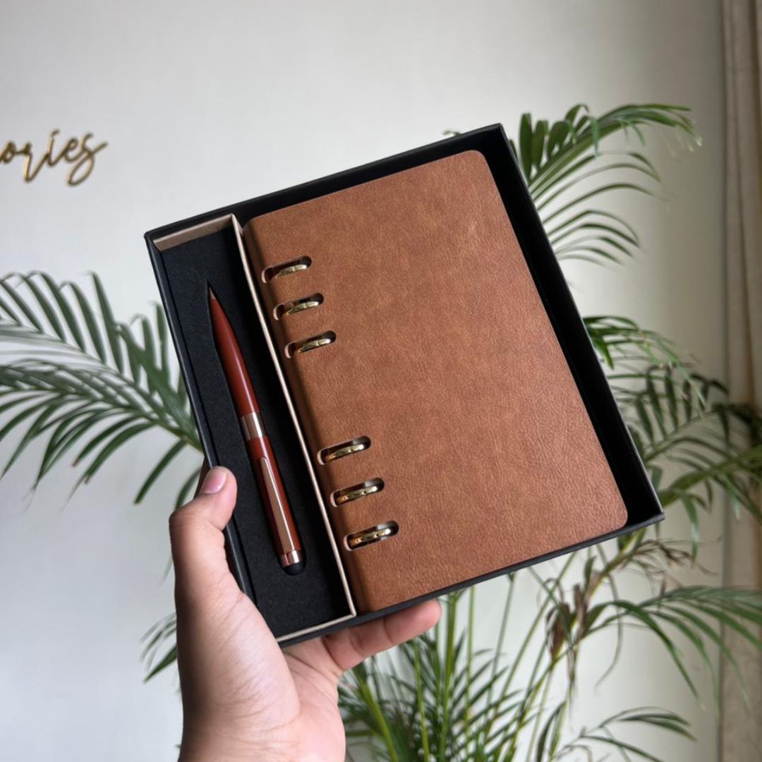 Customized Mini Diary Pen Set – Wish Your Gifts
