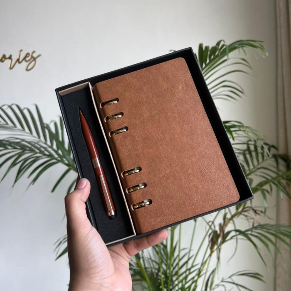 Customized Mini Diary Pen Set – Wish Your Gifts